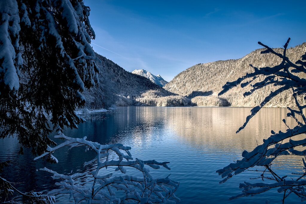 Snowy lakeside view - Play Raw - discuss.pixls.us