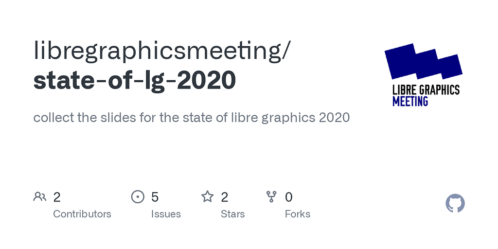 State of Libre Graphics 2020 - Meta - discuss.pixls.us