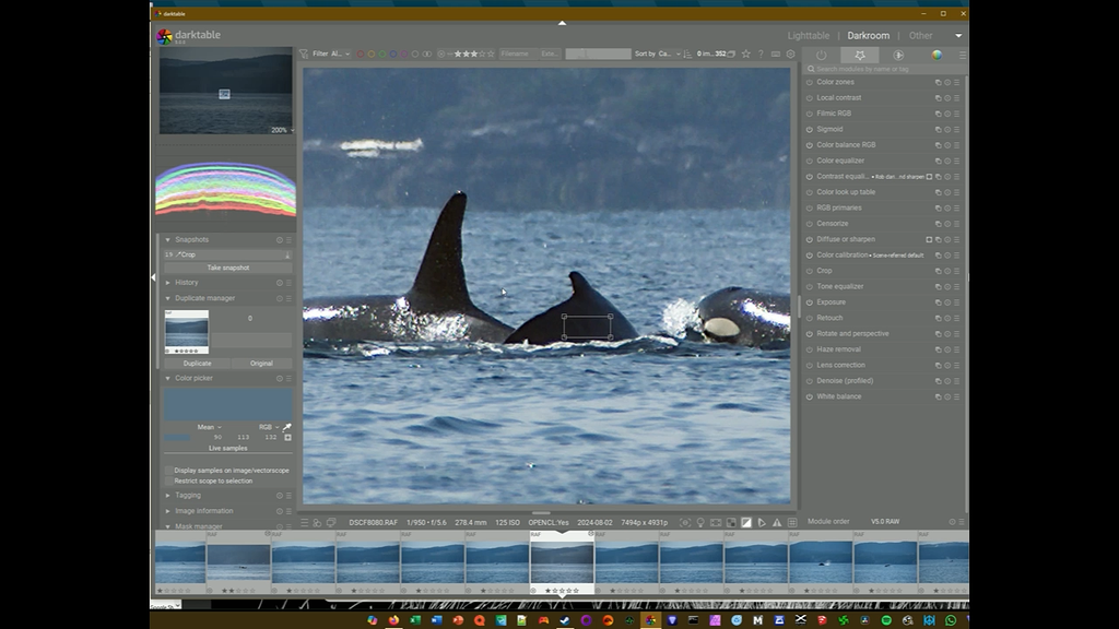 Trouble with colour sampling. Is this normal? - darktable - discuss ...