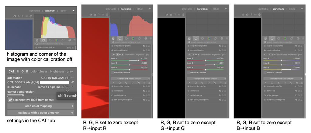Understanding color calibration channel mixing in darktable - Processing - discuss.pixls.us