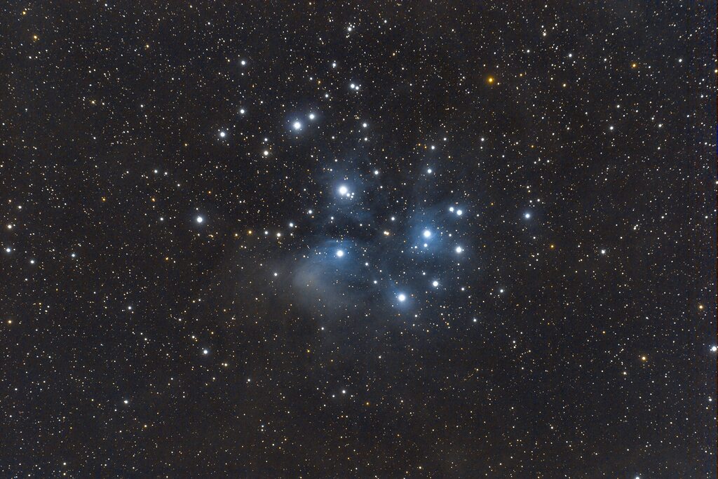 M45, an open cluster - Siril - discuss.pixls.us
