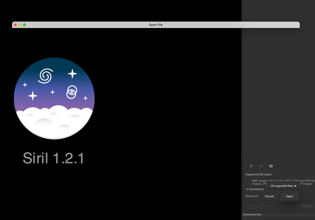On MacOS some popup windows loose their content when beeing resized - Siril - discuss.pixls.us