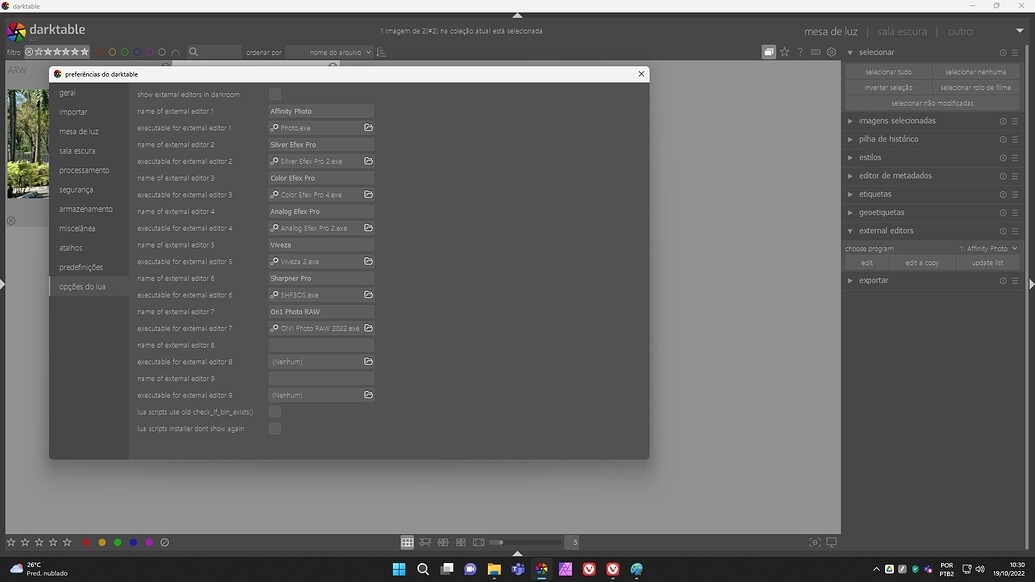 How to use external editor in Darktable? - darktable - discuss.pixls.us