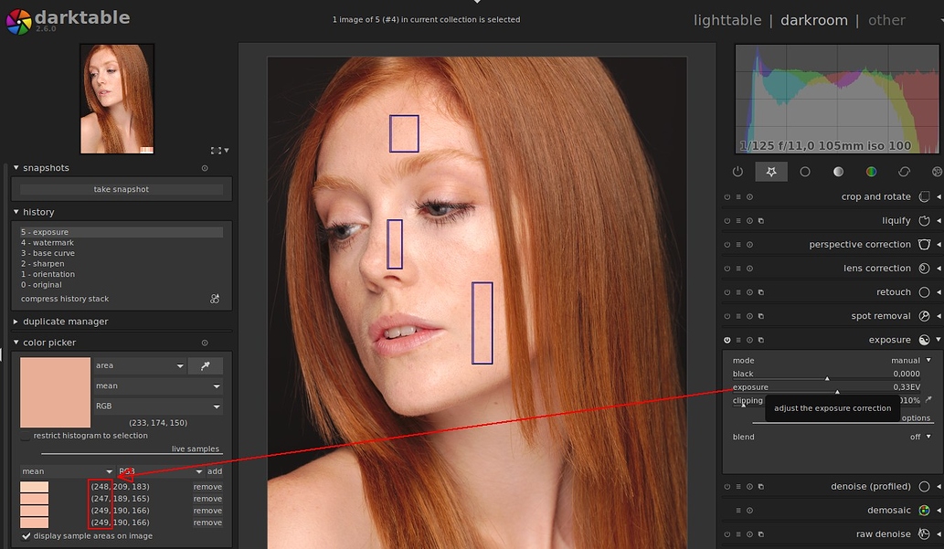 Natural skintone with reference colors - Processing - discuss.pixls.us