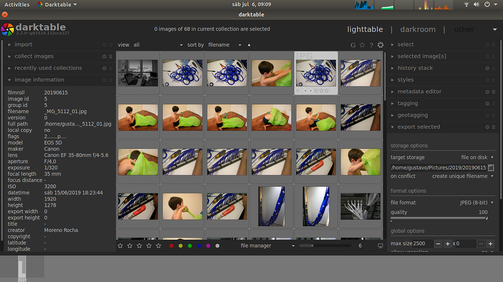 [Solved] Lighttable showing images that shouldn't be there - darktable - discuss.pixls.us