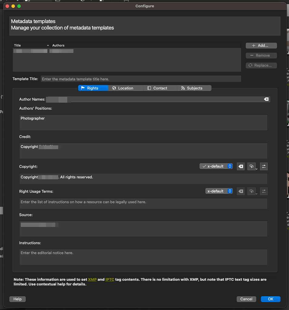 Metadata template and Captions information - digiKam - discuss.pixls.us