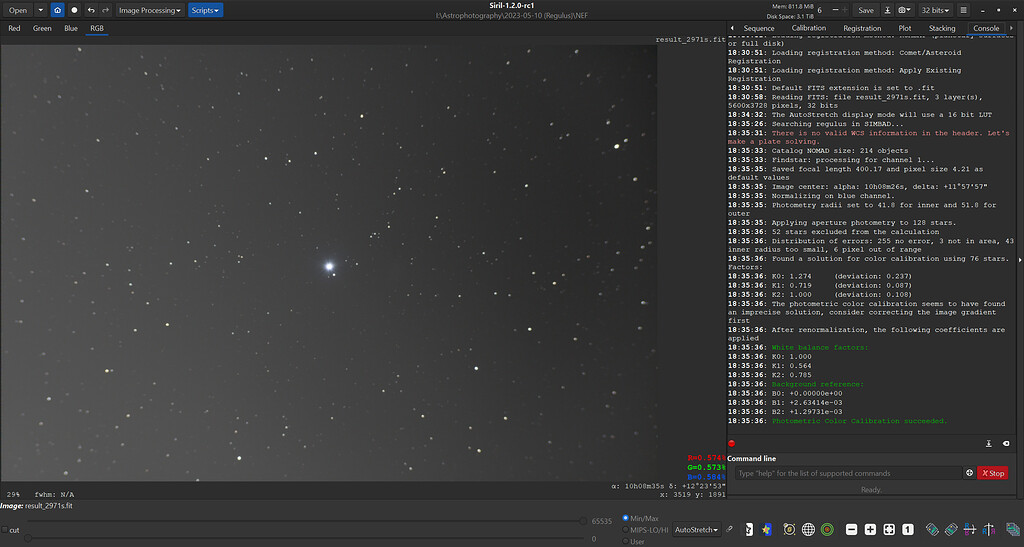 Intensity Profiling Icon in Siril Not Showing - Siril - discuss.pixls.us