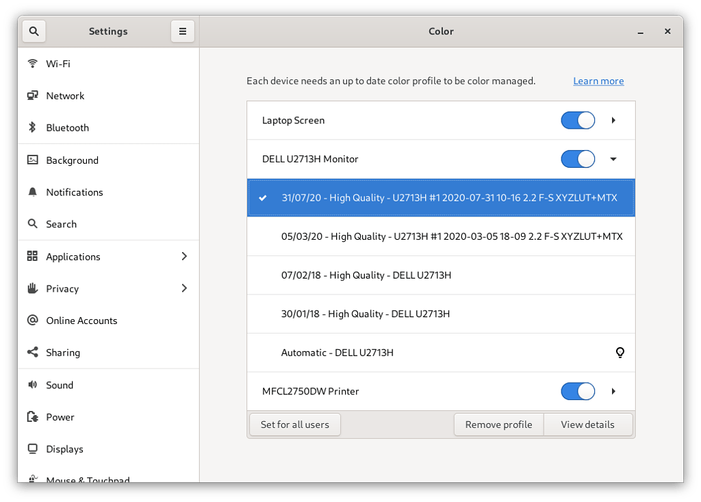 using darktable in Wayland with color management? - darktable - discuss ...