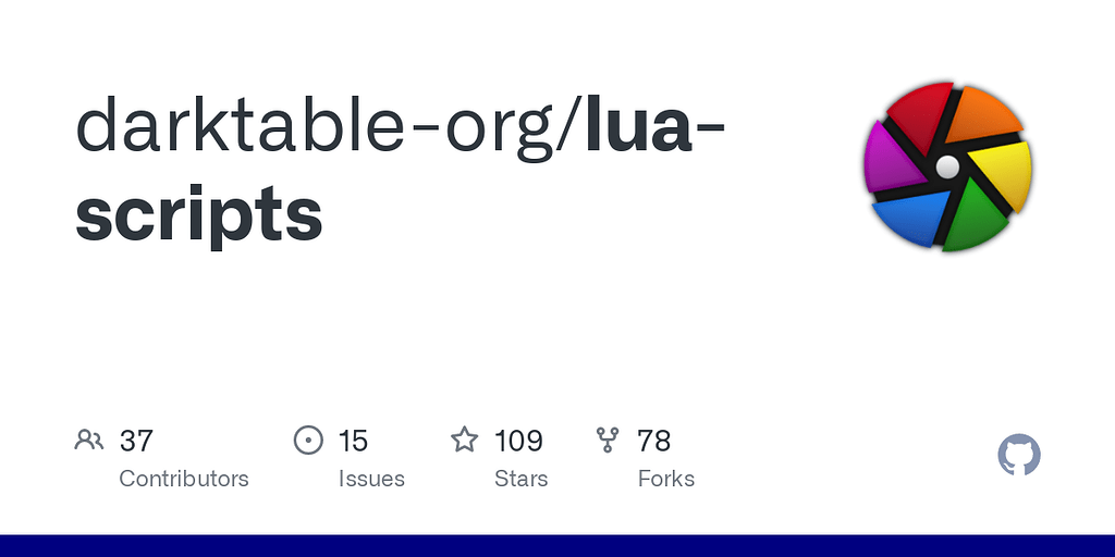 Don’t Forget the Lua scripts - darktable - discuss.pixls.us