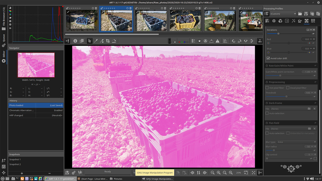 ART recompiled. Now all images are magenta. - ART - discuss.pixls.us