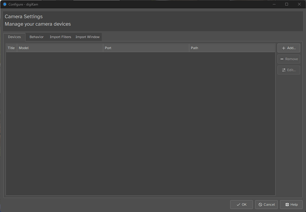 Not able to use the auto-detect camera feature for imports - digiKam ...