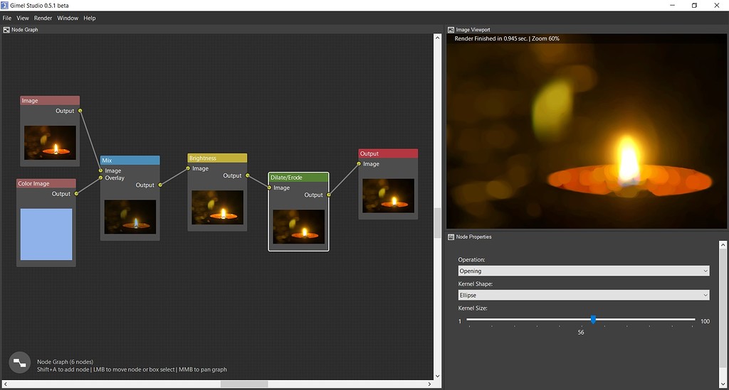 Gimel Studio: cross-platform, non-destructive (node-based) image editor - Software - discuss ...