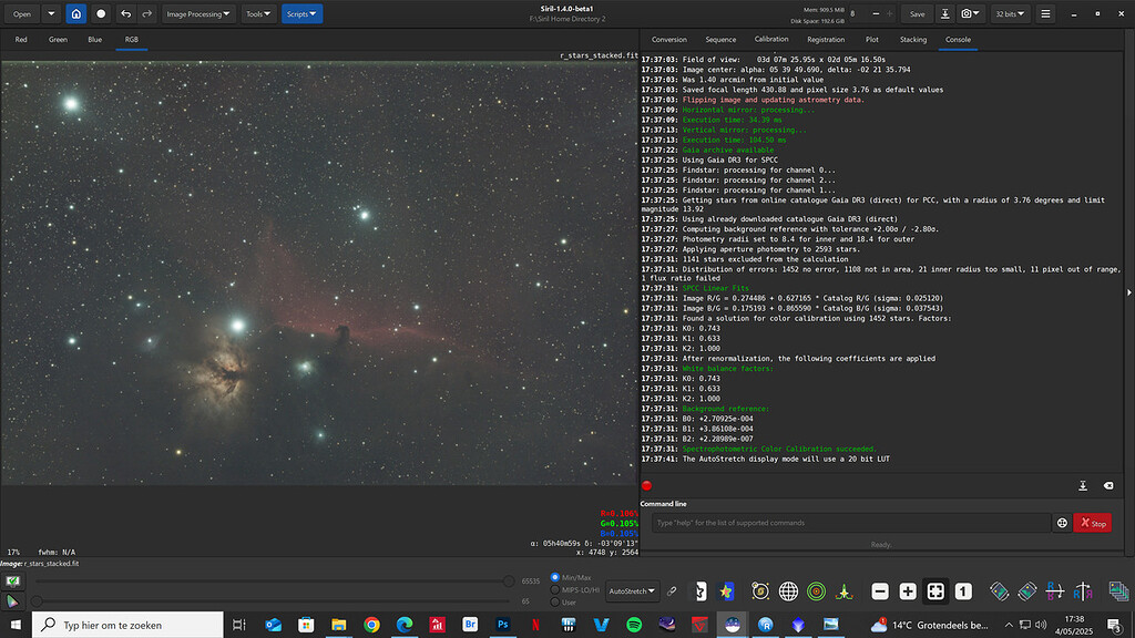 SPCC issues compared to PixInsight - Siril - discuss.pixls.us
