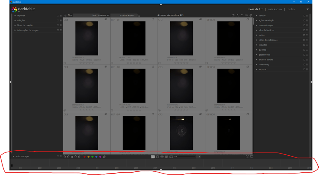 Missing in the Lighttable timeline - darktable - discuss.pixls.us