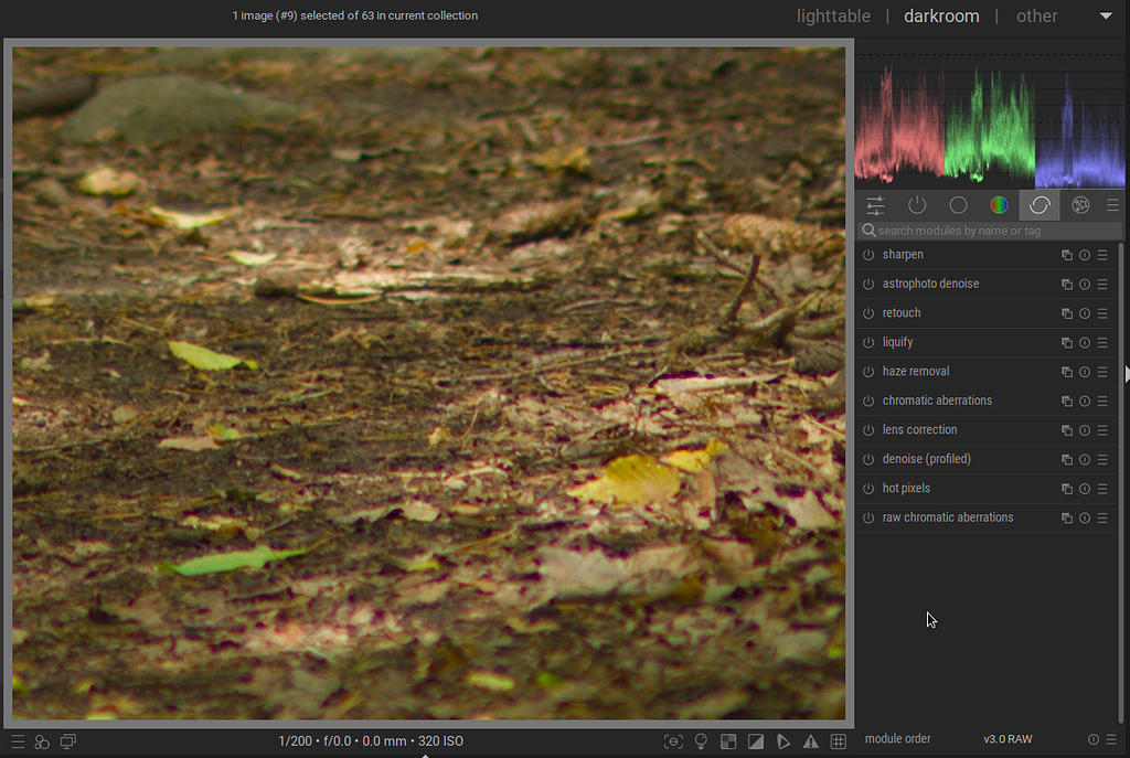 Tone shift using Raw Chromatic Aberrations - darktable - discuss.pixls.us