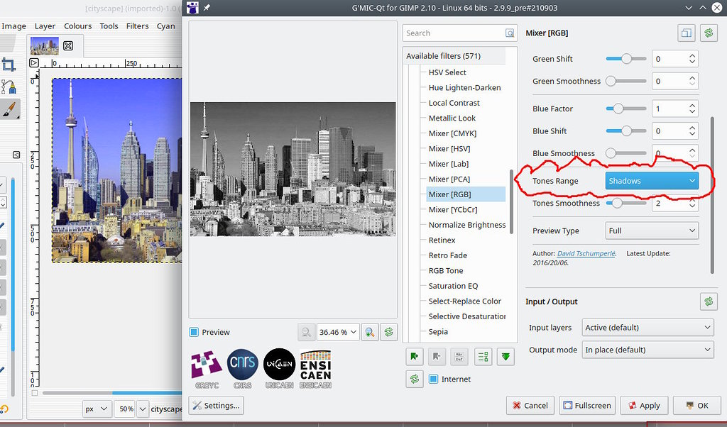 gimp gmic mixer filters - G'MIC - discuss.pixls.us