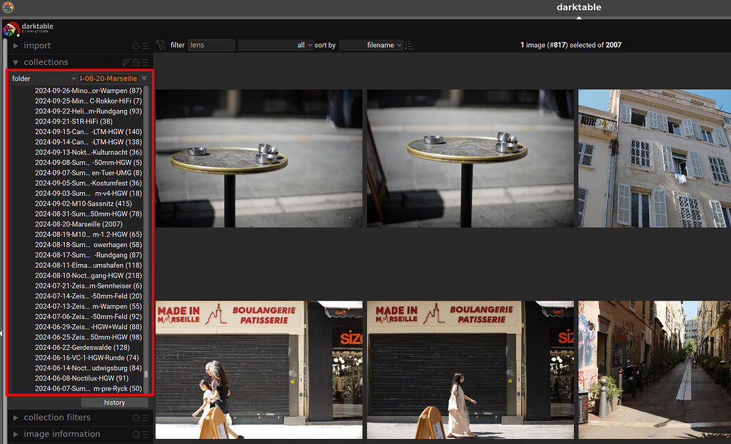 Lighttable - width of collections panel - darktable - discuss.pixls.us