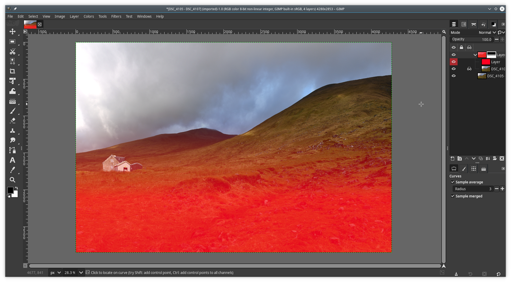 LR style mask preview - different approach to work with Masks - GIMP ...