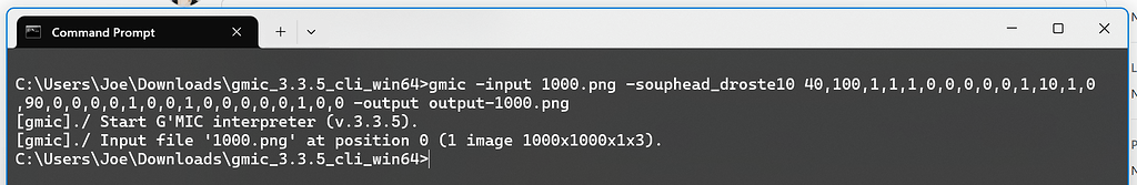 Continuous Droste Floating Point Exception (Bug?) - G'MIC - discuss ...