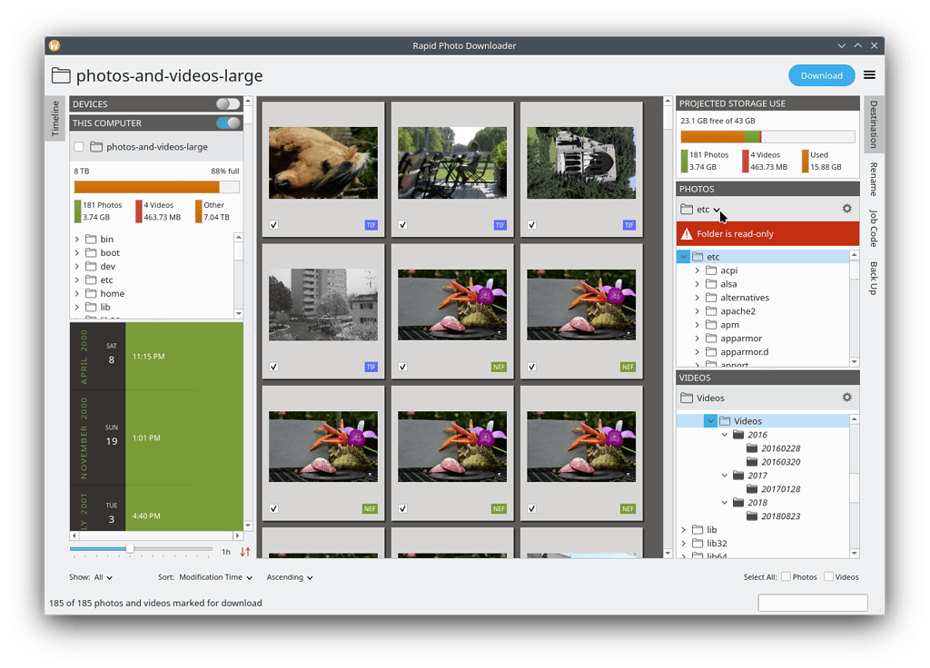 Rapid Photo Downloader 2024/25 UI updates - Rapid Photo Downloader ...
