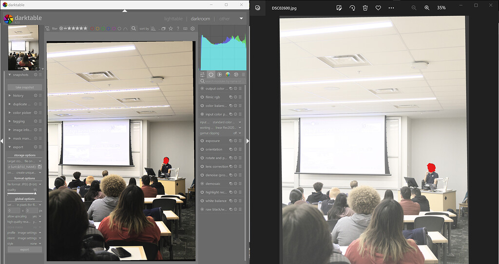 Exported file looks different from darktable view - Processing - discuss.pixls.us