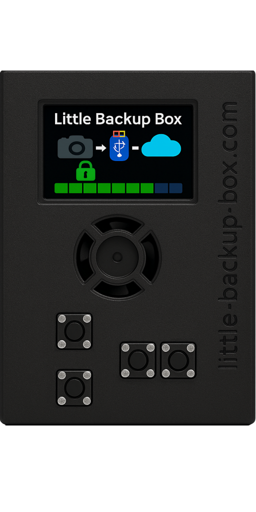 Little Backup Box: A Portable Media Backup and Management Hub for ...