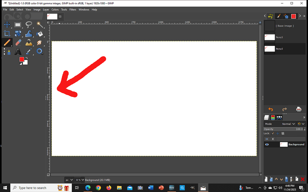 Lost all my options below the Tool icons. - GIMP - discuss.pixls.us