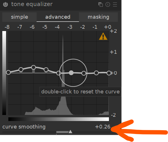 Tone Equalizer control circle - darktable - discuss.pixls.us