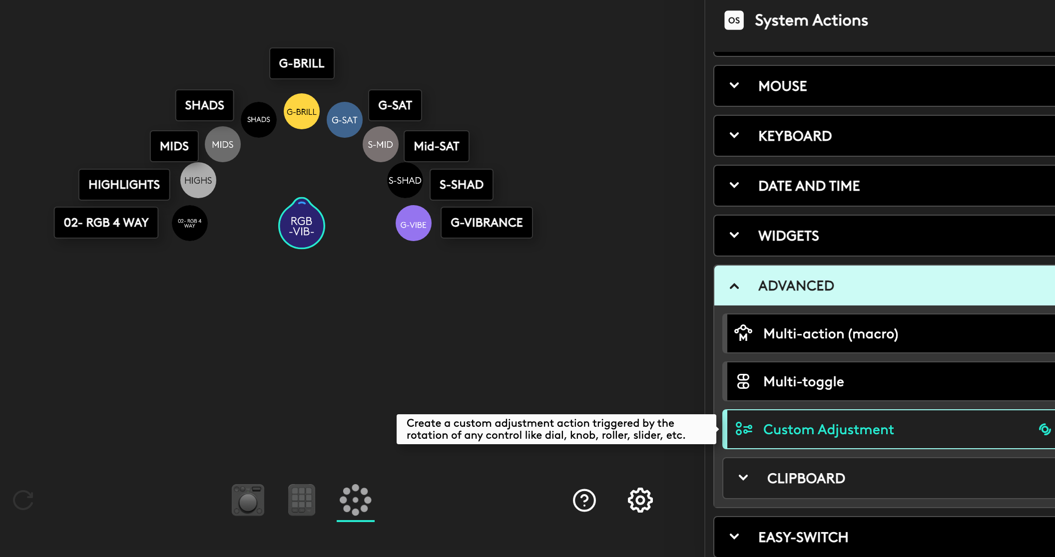 Keyboard shortcuts for Red/Cyan, Green/Magenta, Blue/Yellow - Page 2 ...