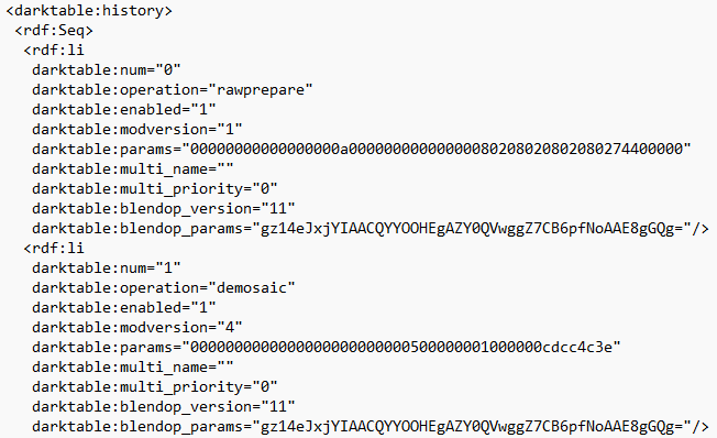 XMP files & Darktable - darktable - discuss.pixls.us