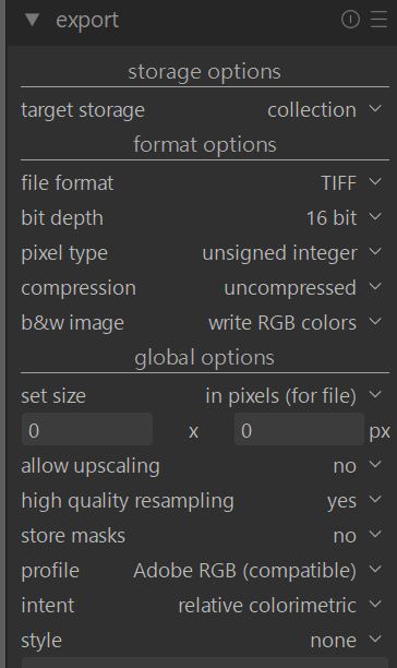 automatically exporting a sidecar file - darktable - discuss.pixls.us