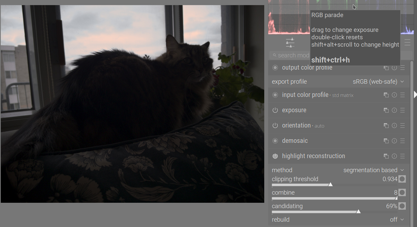 Artifacts in parametric masks - darktable - discuss.pixls.us