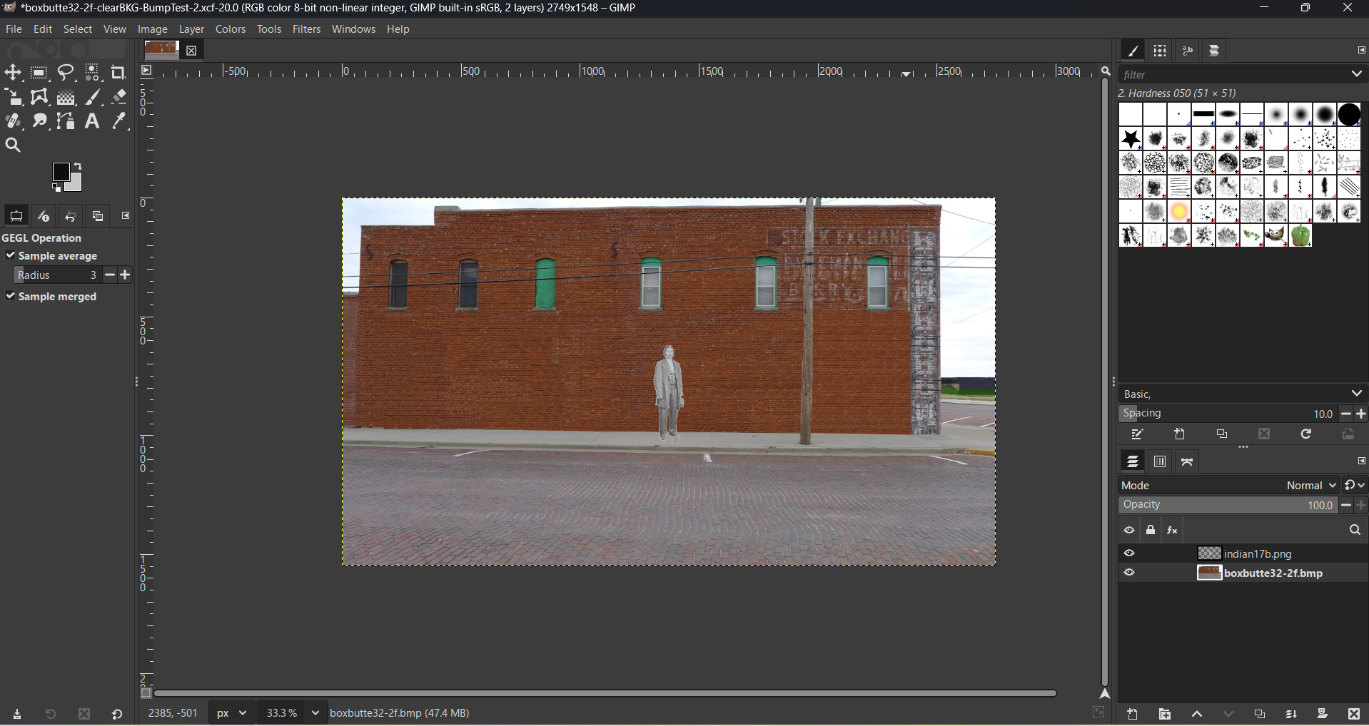 Using Bump Map Filter in Gimp 3.04 - GIMP - discuss.pixls.us