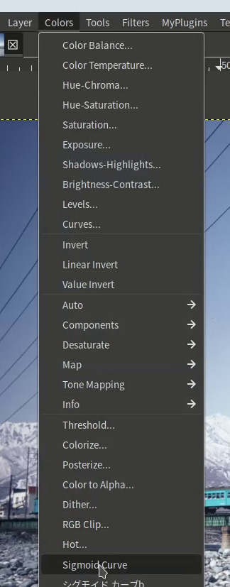 Python plug-in: Sigmoid curve - GIMP - discuss.pixls.us