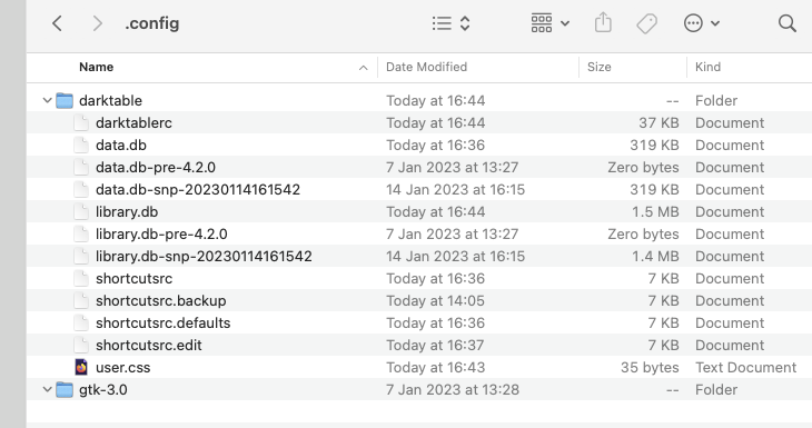 Folder location help? - darktable - discuss.pixls.us