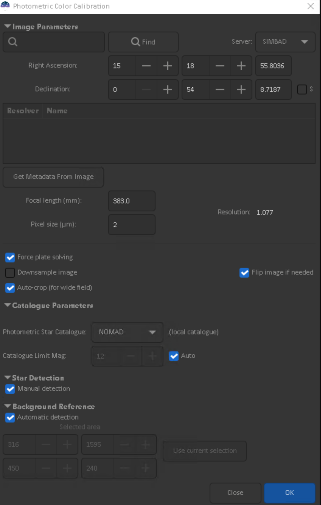 Plate solving failure with 16 good stars on FITS frame in comet processing - Siril - discuss ...