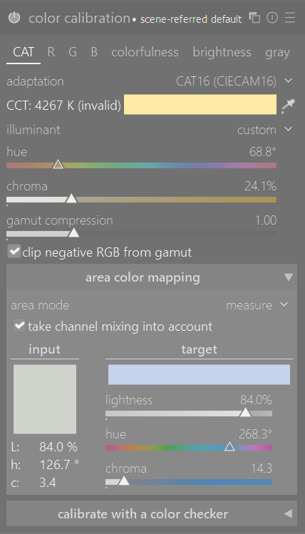 Bug in "area color mapping" of the module "color calibration"? - darktable - discuss.pixls.us